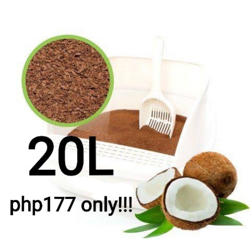 20Liters flushable reusable cat litter sand all natural | Shopee ...