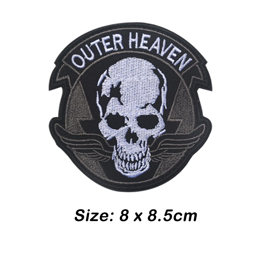 Metal Gear Solid Foxhound Emblem Patch Fox Hound Uniform Patch ...