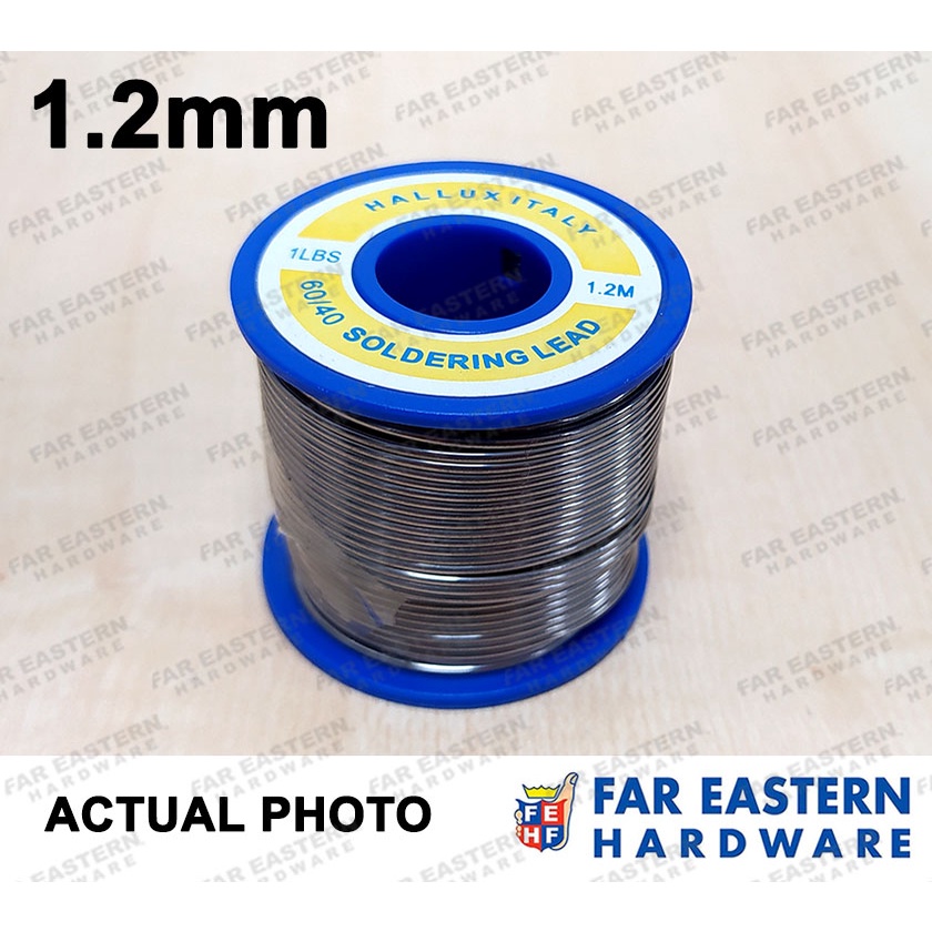 Soldering Lead Solder Wire 1Lbs 60/40 Hallux Italy | Shopee Philippines