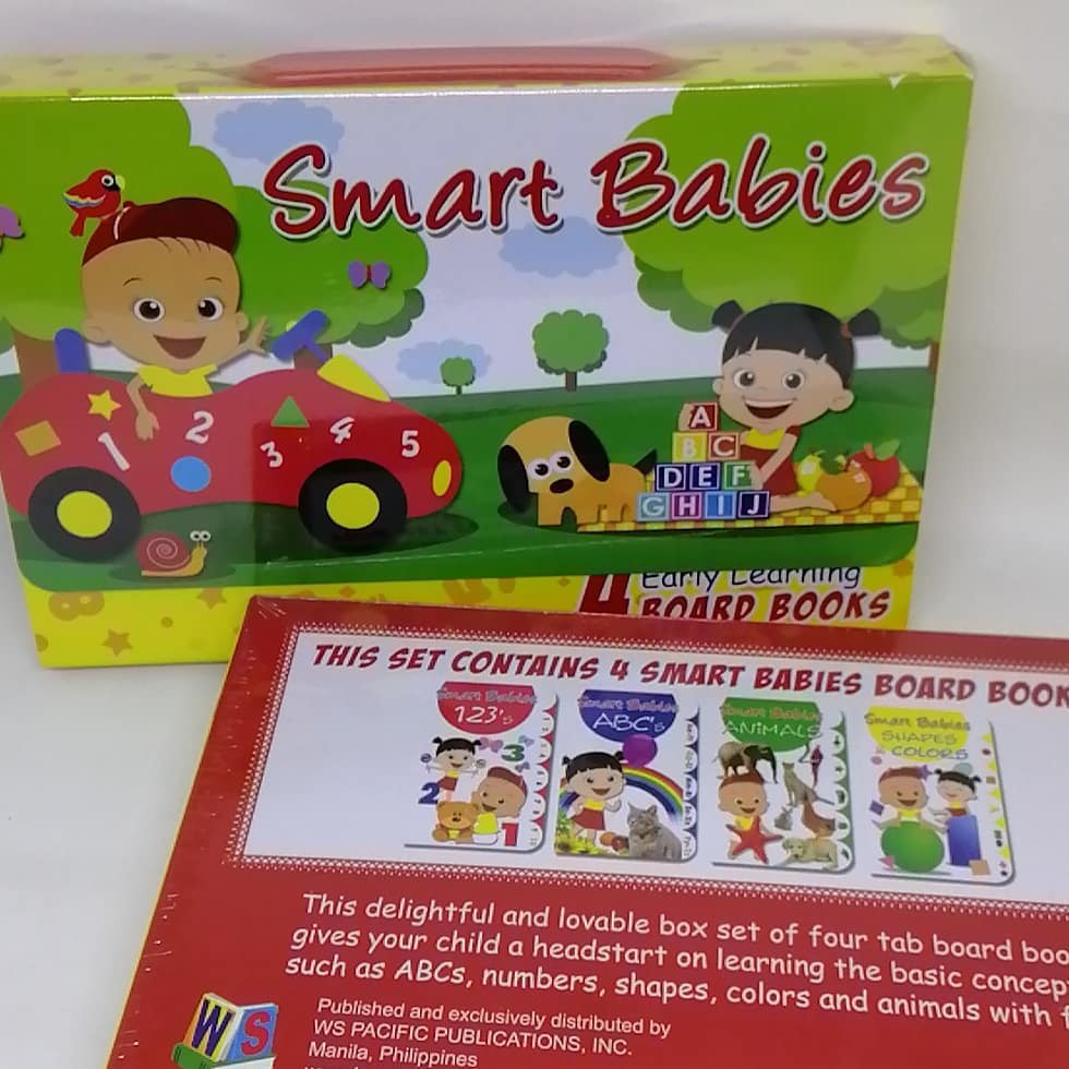 Smart Babies Early Learning Board Book with Carry Case | Shopee Philippines