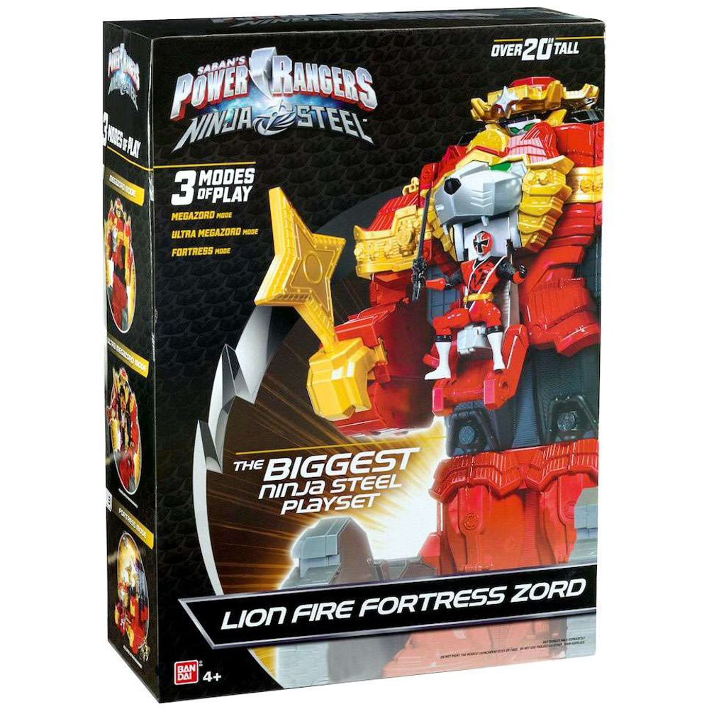 Power rangers lion fire fortress zord store