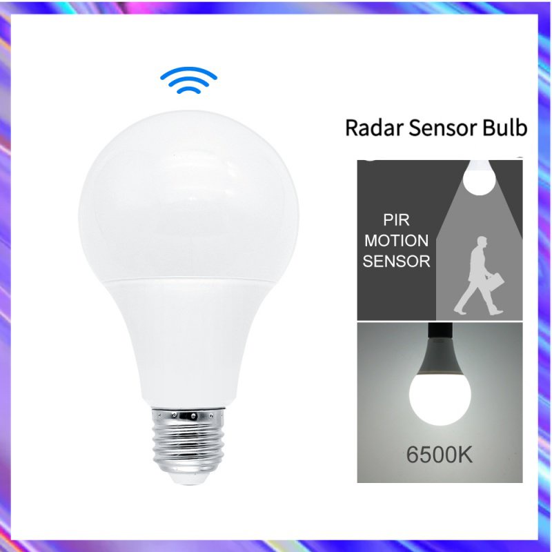 [ready Stock ] High Quality Sensor Light Sensor Lamp Led Bulb Night
