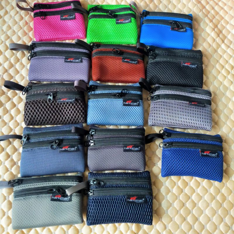 HANUMAN COINPURSE DOUBLE ZIPPER no choosing of colors authentic direct ...