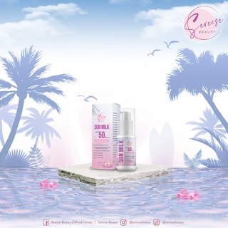 SEREESE BEAUTY Sun Milk Sunscreen SPF 50 Whitening All Skin Types Skin ...