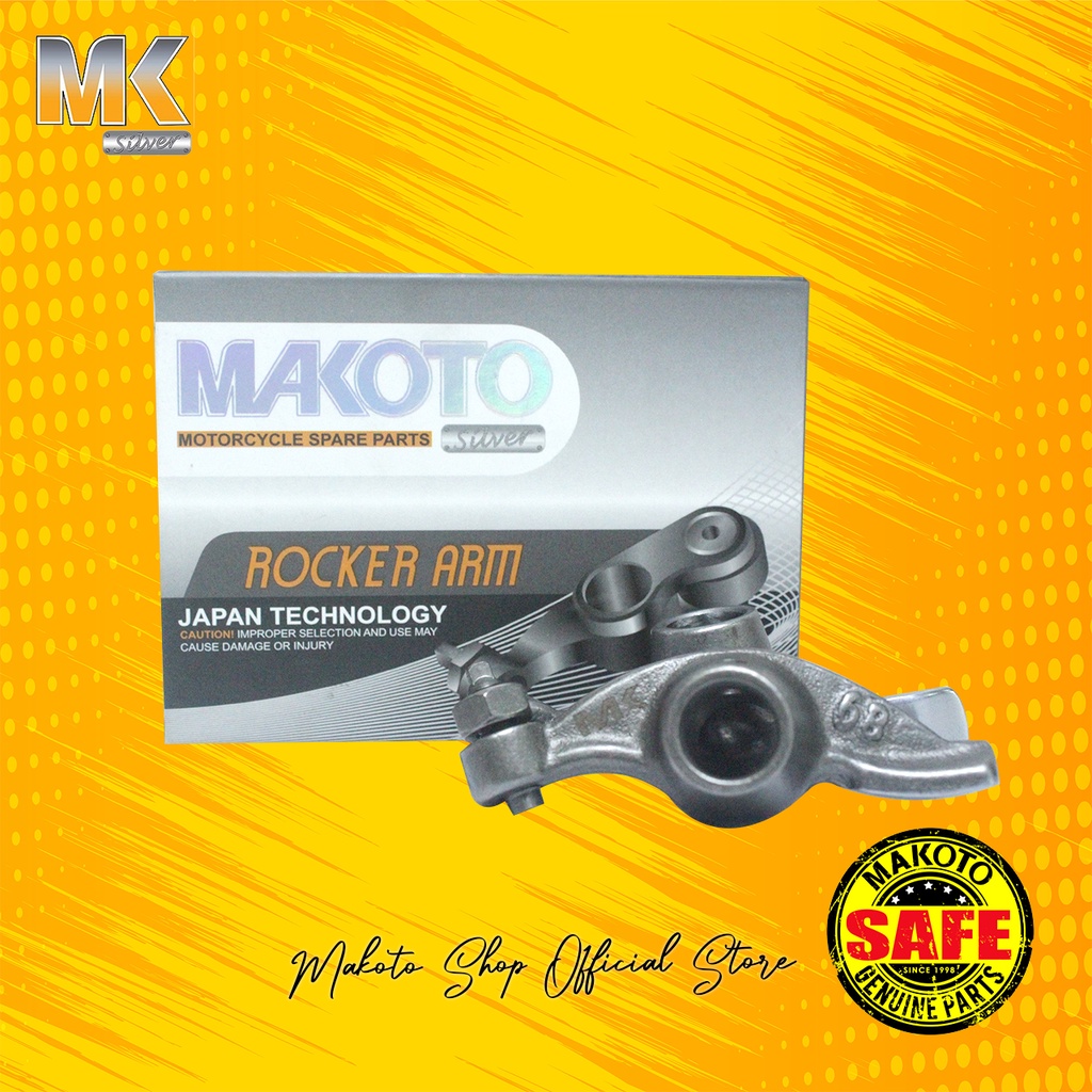 Makoto Silver Rocker Arm (Mio) | Shopee Philippines
