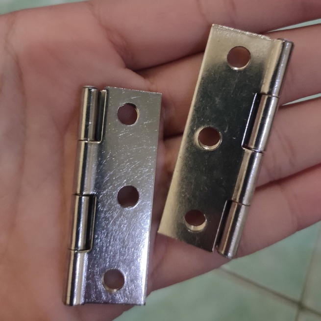 Small hinges / Thin Hinges / Flat Hinges 2 Inch Stainless YORK | Shopee ...