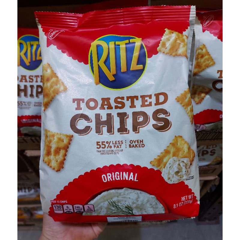 Nabisco Ritz Sour Cream & Onion/Original/Cheddar Toasted Chips 229g | Shopee Philippines