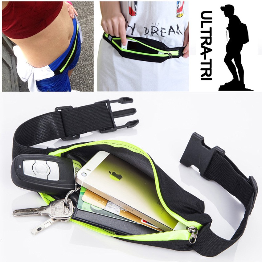 Marathon Running Belt Bag Elastic Sports Waist Pack | Shopee Philippines