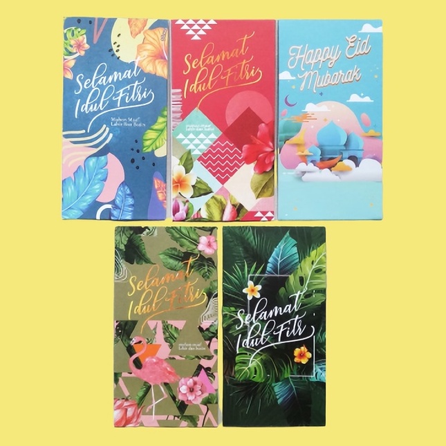 Medium Size Angpau Angpao Angpao Envelope For Eid Al-Fitr Color ...