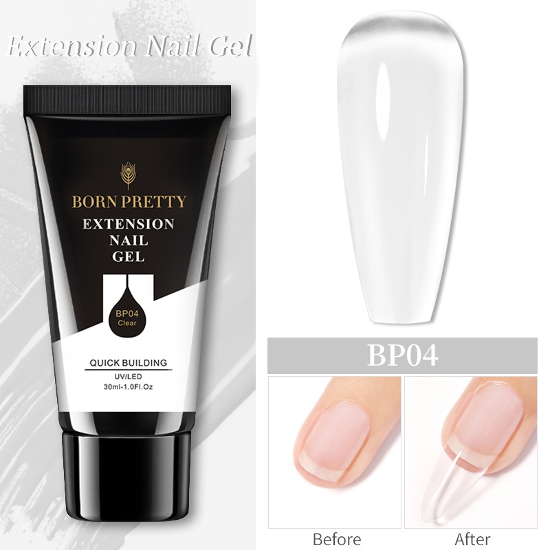 Born Pretty Extension Gel Polish Acrylic Quick Building Nail | Shopee ...