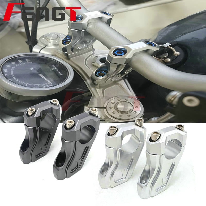 28mm Handle Bar Clamp Raised Extend Handlebar Mount Riser for BMW R ...
