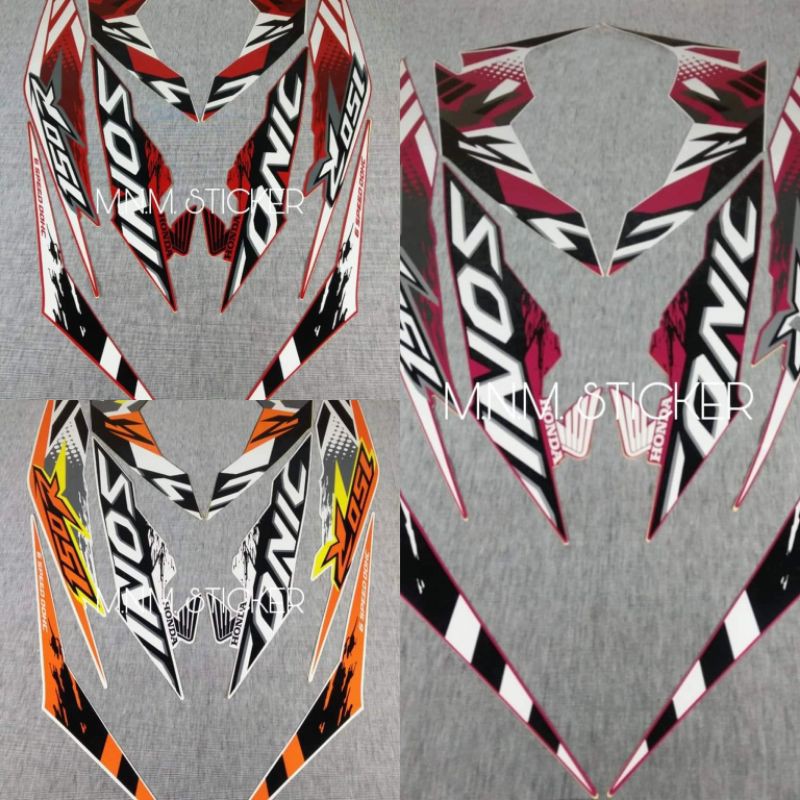 HONDA RS 150 DECALS/STICKER | Shopee Philippines