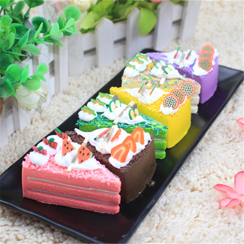 Squishy cake Simulation Artificial Foods、Studio Photo Prop、Trick toys ...