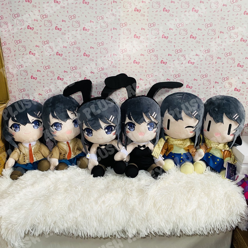 Rascal Does Not Dream of Bunny Girl Senpai Plushies | Shopee Philippines