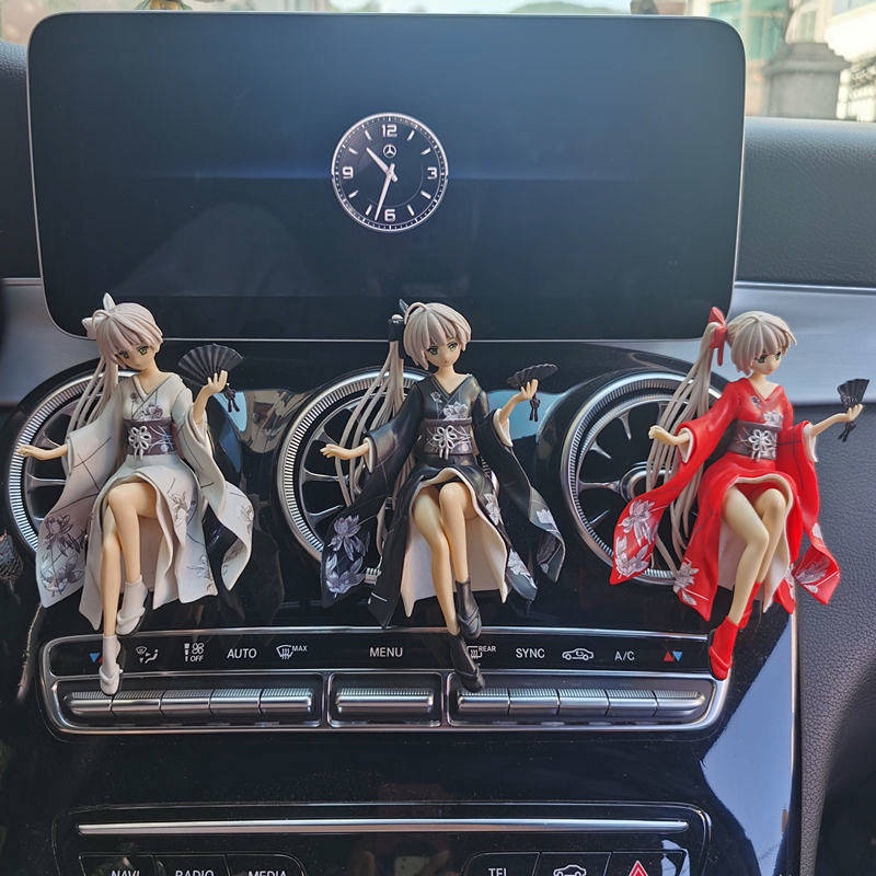 Yuanzhikong Kasugano Dome Kimono Car Hand-Made Model Ornaments Girl ...