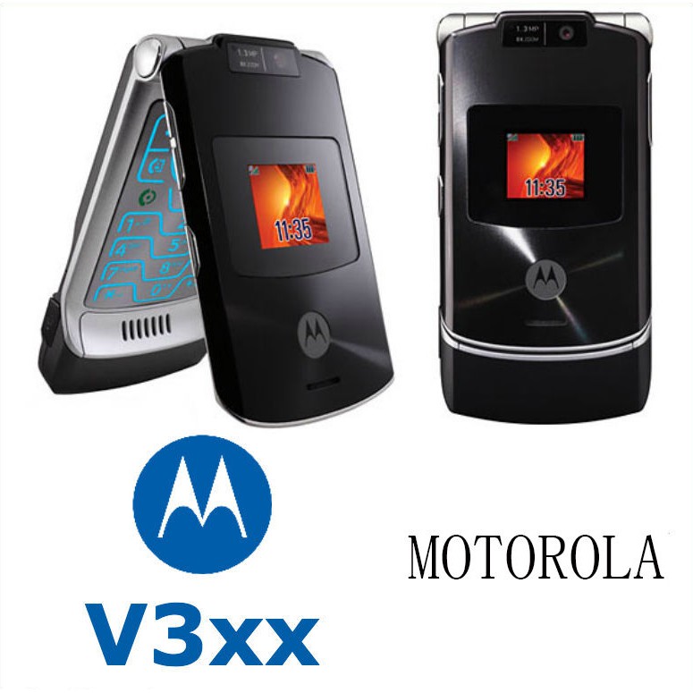 Motorola V3XX 1.3MP Camera Bluetooth Mobile Phone Original Full Set ...