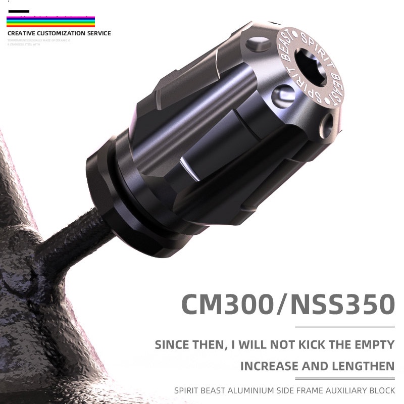 Honda NSS350 CM300 CB400 Motorcycle side frame auxiliary block side ...