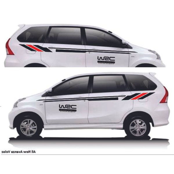 Xenia striping xenua Car sticker cutting sticker xenia list Minimalist ...
