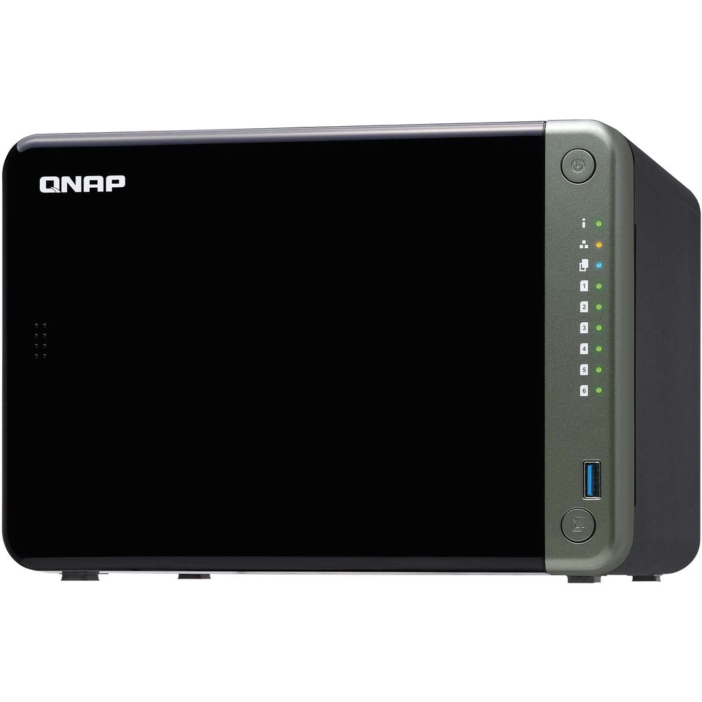 QNAP 6 Bay Nas For Professionals With Intel Celeron J4125 CPU And Two 2 ...