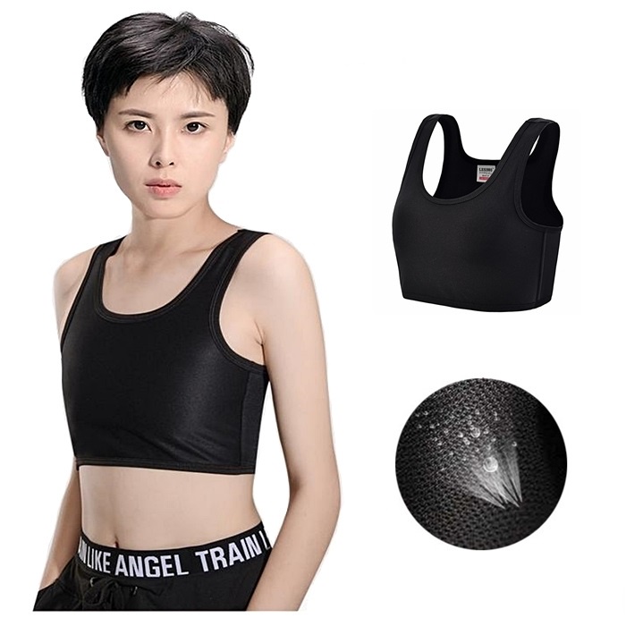 Women Hook Vest Top Corset Straps Sports Tank Bra Chest Slim Fit Binders | Shopee Philippines