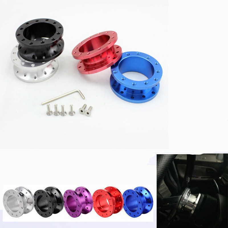 30/50mm Aluminum Steering Wheel Hub Adapter off Boss Kit Steering Wheel ...