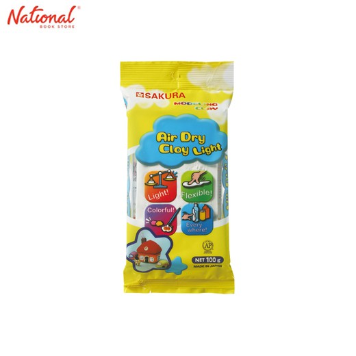Sakura Paper Clay Air Dry Clay Light National Book Store | Shopee ...