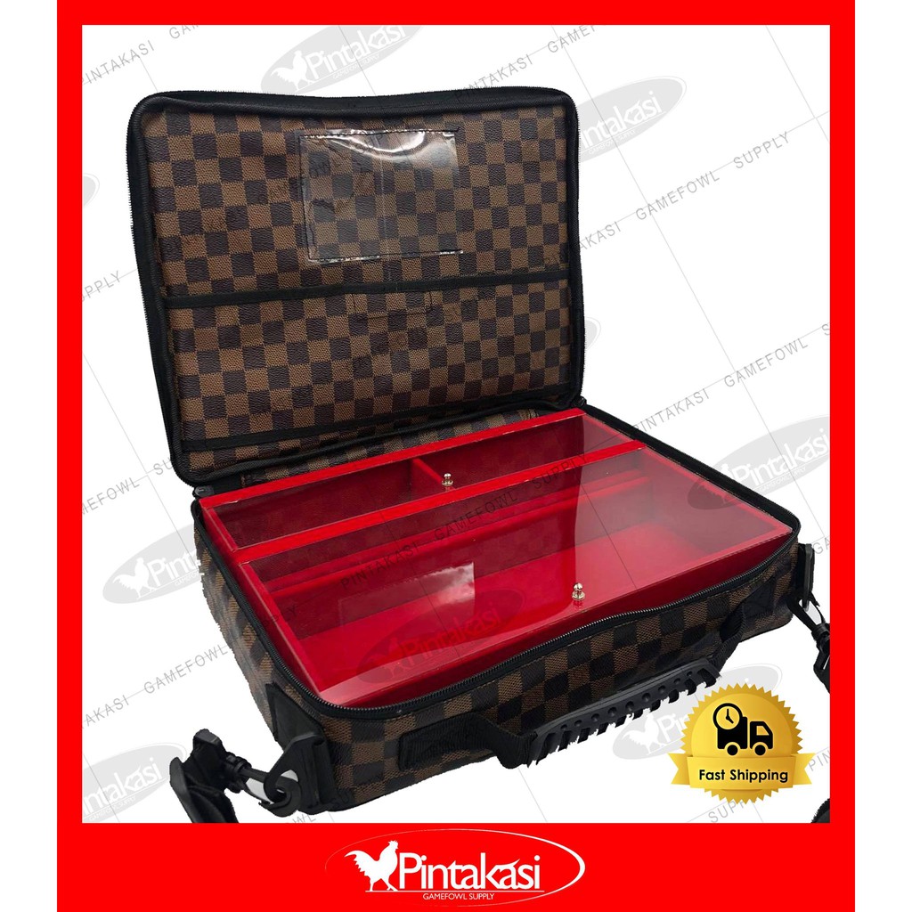 Gaffers Bag / Case 48 pieces Tari Blade Capacity for Gamefowl Rooster ...