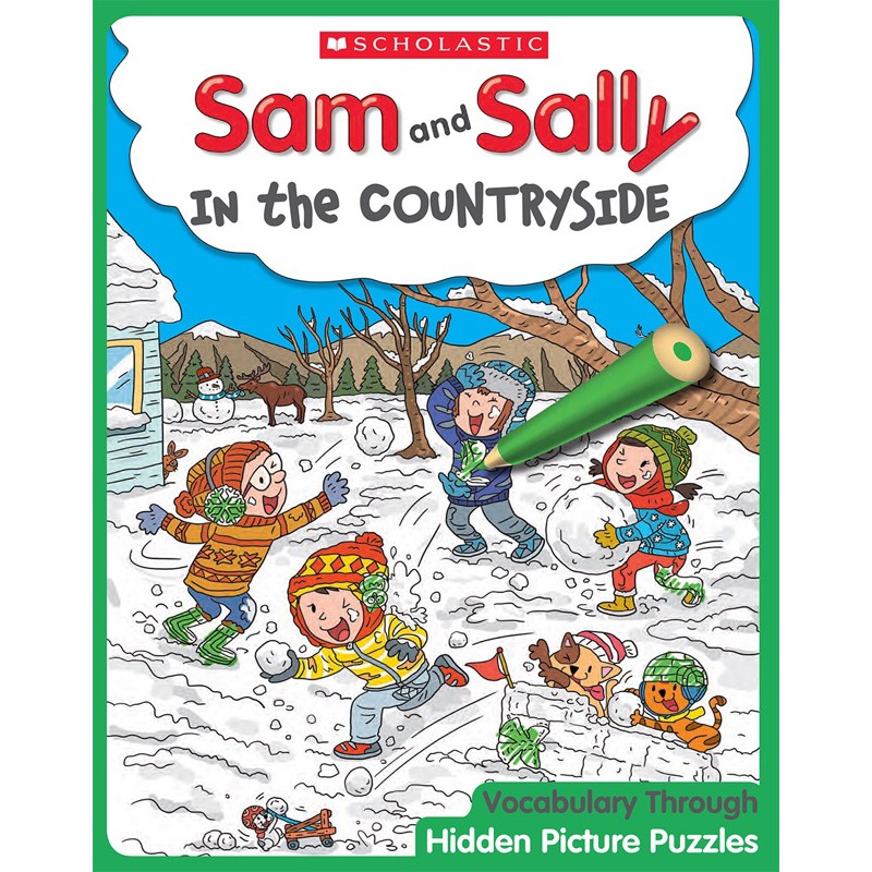 NEW! Sam and Sally in the Countryside Scholastic English hidden ...
