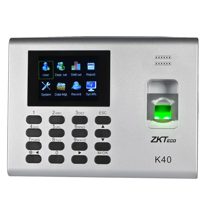 ZKTeco K40/ID SSR Fingerprint Time And Attendance Terminal Access Control Function Office ...