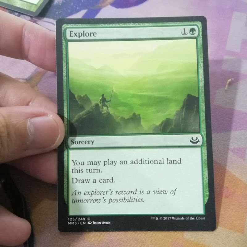 1 RANDOM EXPANSION Explore MTG card magic commander pauper EDH | Shopee ...