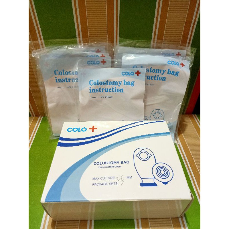 60mm Colo+ Colostomy Bag ( 7set's) | Shopee Philippines