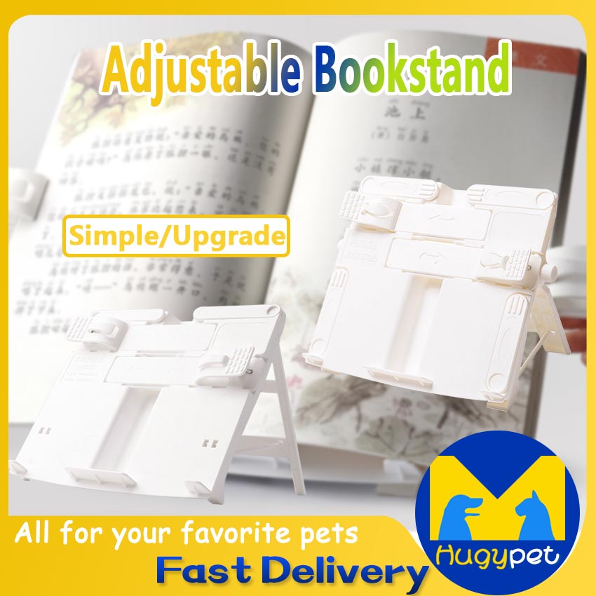 Adjustable Shelf Holder Portable Folding Book Stand Support Writing ...