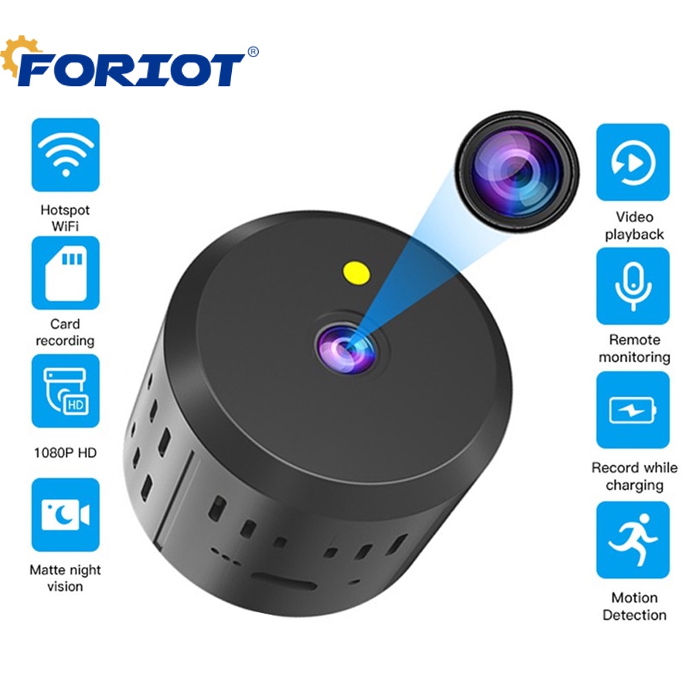 FORIOT X12 Mini Camera Night Vision Wireless Wifi Motion Detection ...