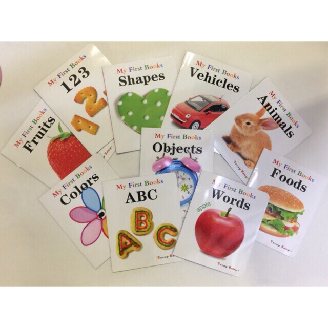 10in1 MY FIRST BOOKS FOR WORDS /Teeny baby | Shopee Philippines