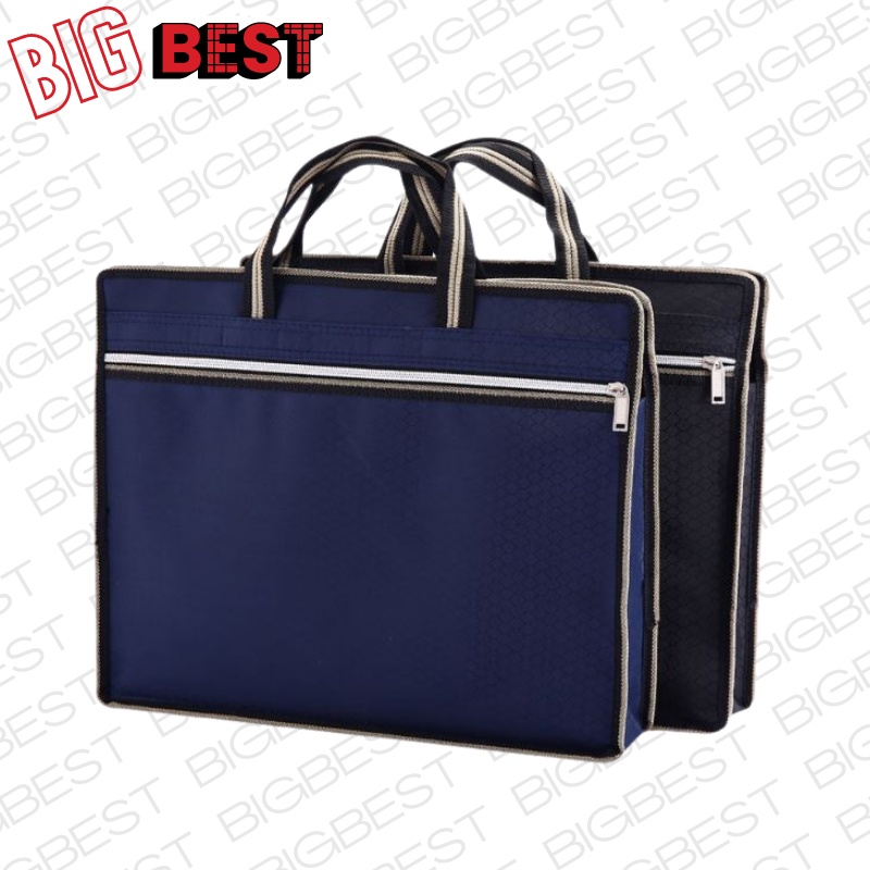 business briefcase men's data waterproof office meeting bag printing ...