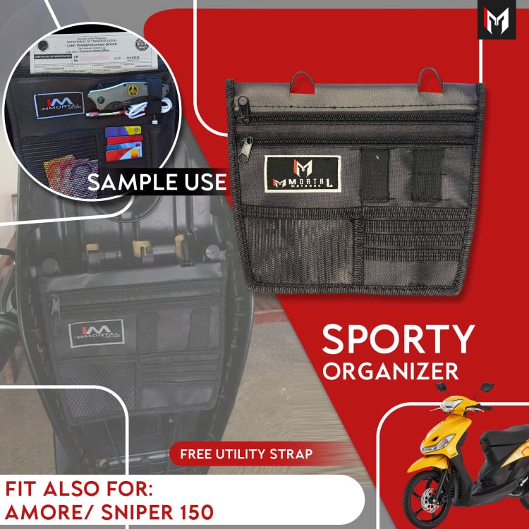 (DIY)SALE! Yamaha Mio Sporty / Amore Underseat Organizer | Shopee ...