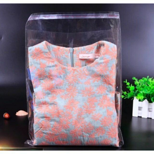 OPP plastic clear with adhesive 100 pcs. | Shopee Philippines