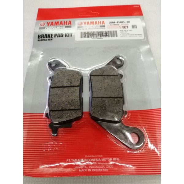 BRAKE PAD FOR MIO I 125 ( FRONT ), NMAX 155 (FRONT) YAMAHA GENUINE ...
