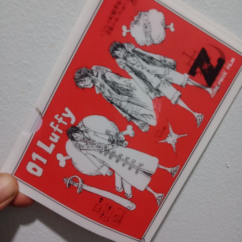 A7'Anime One Piece Anime Cartoon Japen Binder | Shopee Philippines