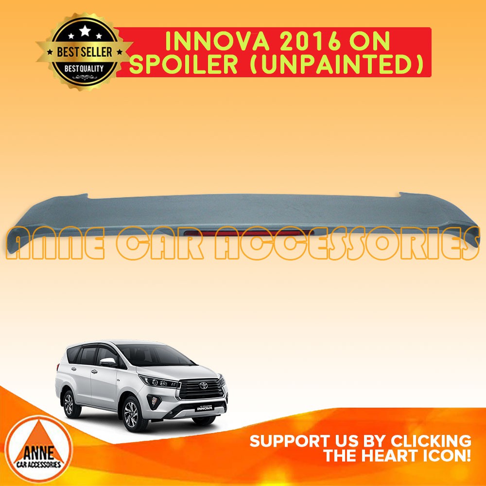 High Quality Unpainted Spoiler for Toyota Innova 2005- 2015 / Innova ...