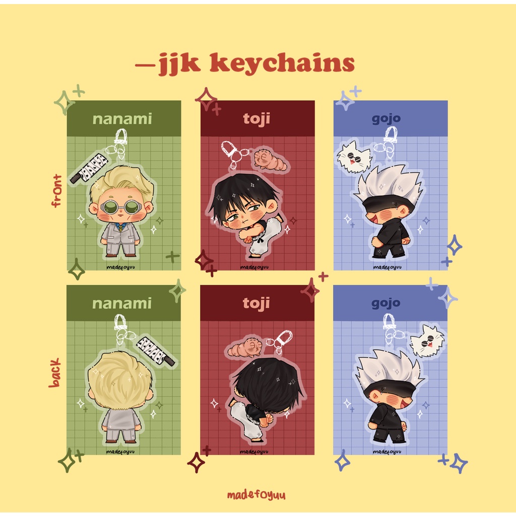 Jujutsu kaisen (JJK) - jjkdadies acrylic keychain | Shopee Philippines