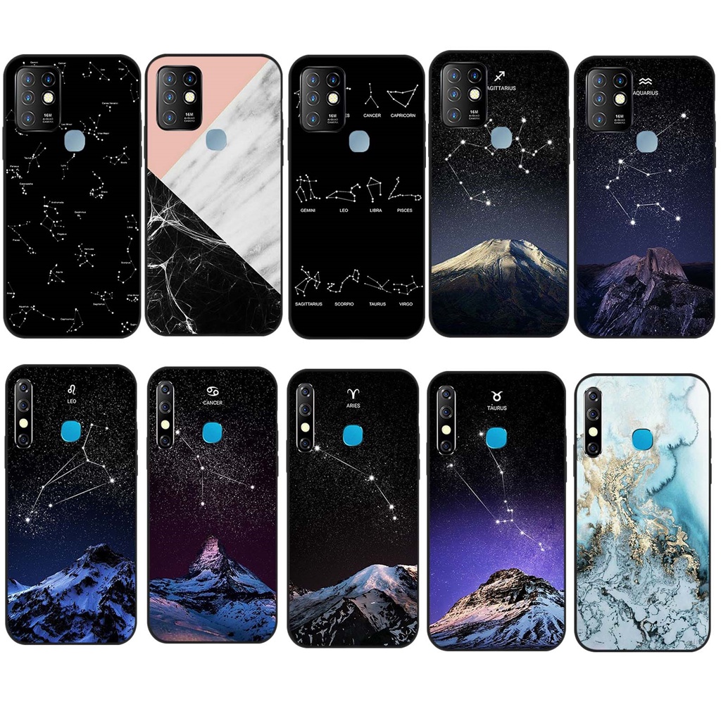 Infinix Note 7 Lite Zero X Pro Zero 8 Smart 5 Silicone TPU Cover Phone ...