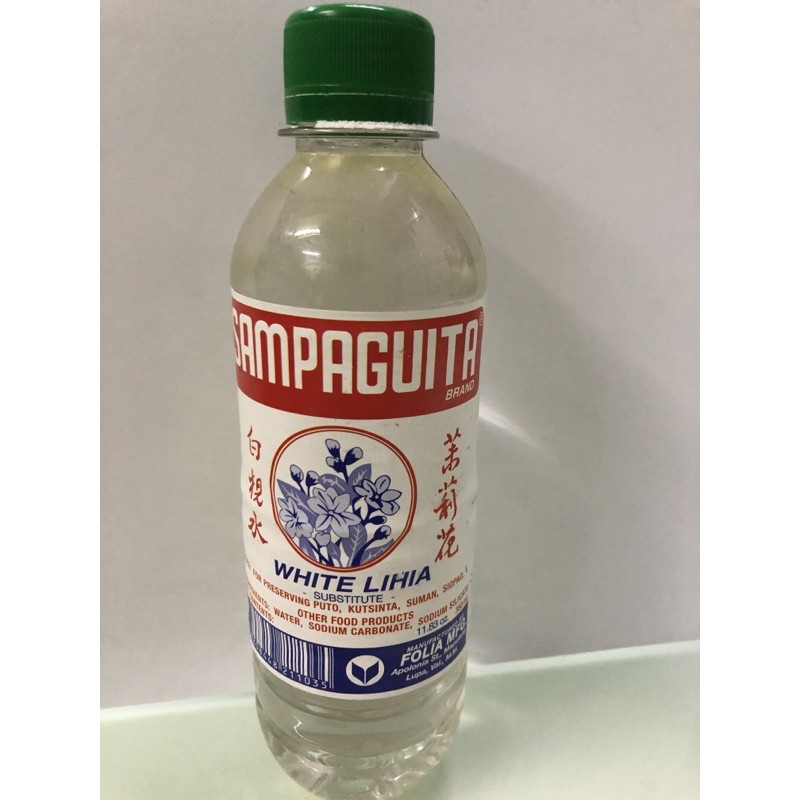 White Lihia Sampaguita 350mL Lye water Lihiya | Shopee Philippines