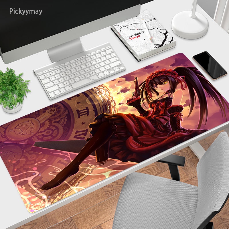 Tokisaki Kurumi Anime Date A Live Mousepad Computer Kawaii Desk Mats ...