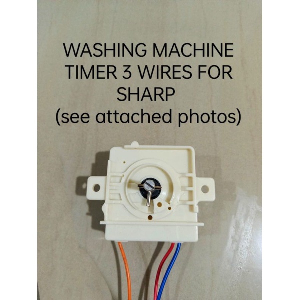washing machine timer sharp 3 wires | Shopee Philippines