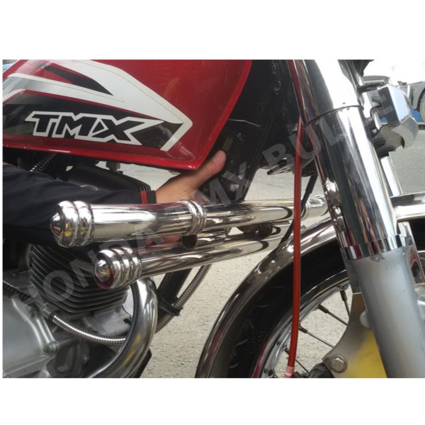 TMX 125 & TMX 155 Stainless Crash Guard , Stainless Slider STANDARD ...
