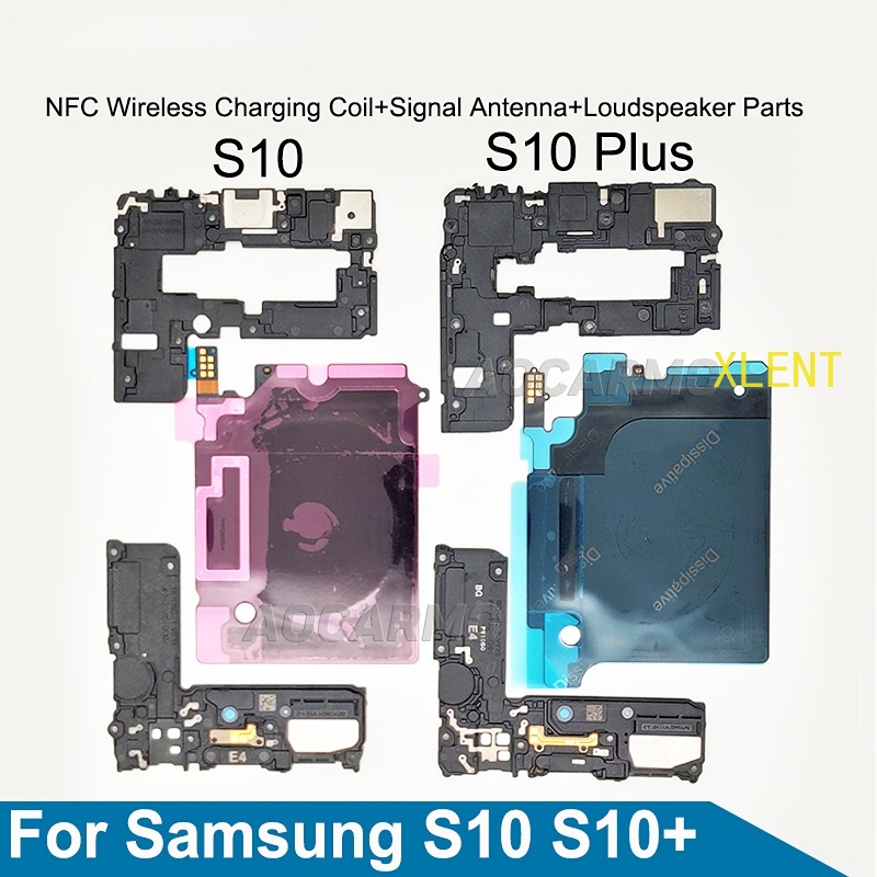 For Samsung Galaxy S10 Plus S10+ S10E Wireless Charging Coil NFC ...