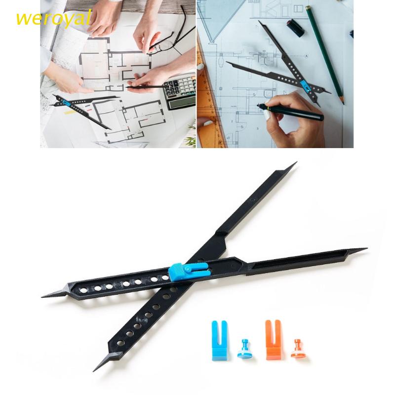 weroyal Multifunctional Drawing Ruler Artist Scale Drawing Tool Rluers ...