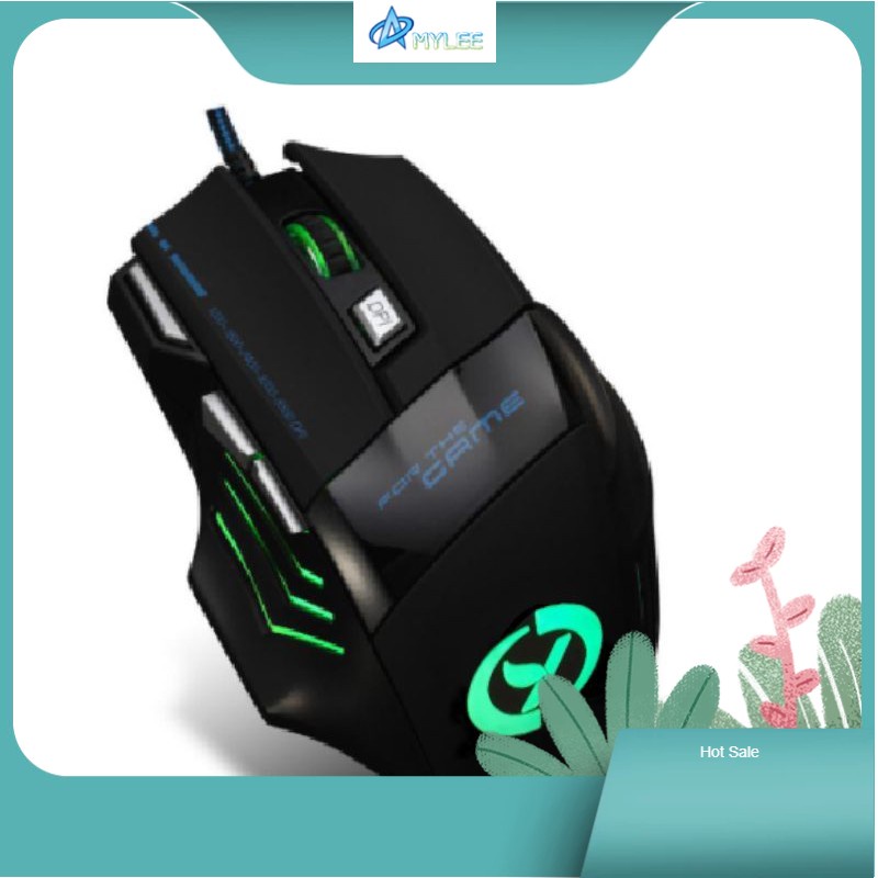 Professional G5 7D Gaming USB Mouse 24000DPI LED Gaming Mouse | Shopee ...