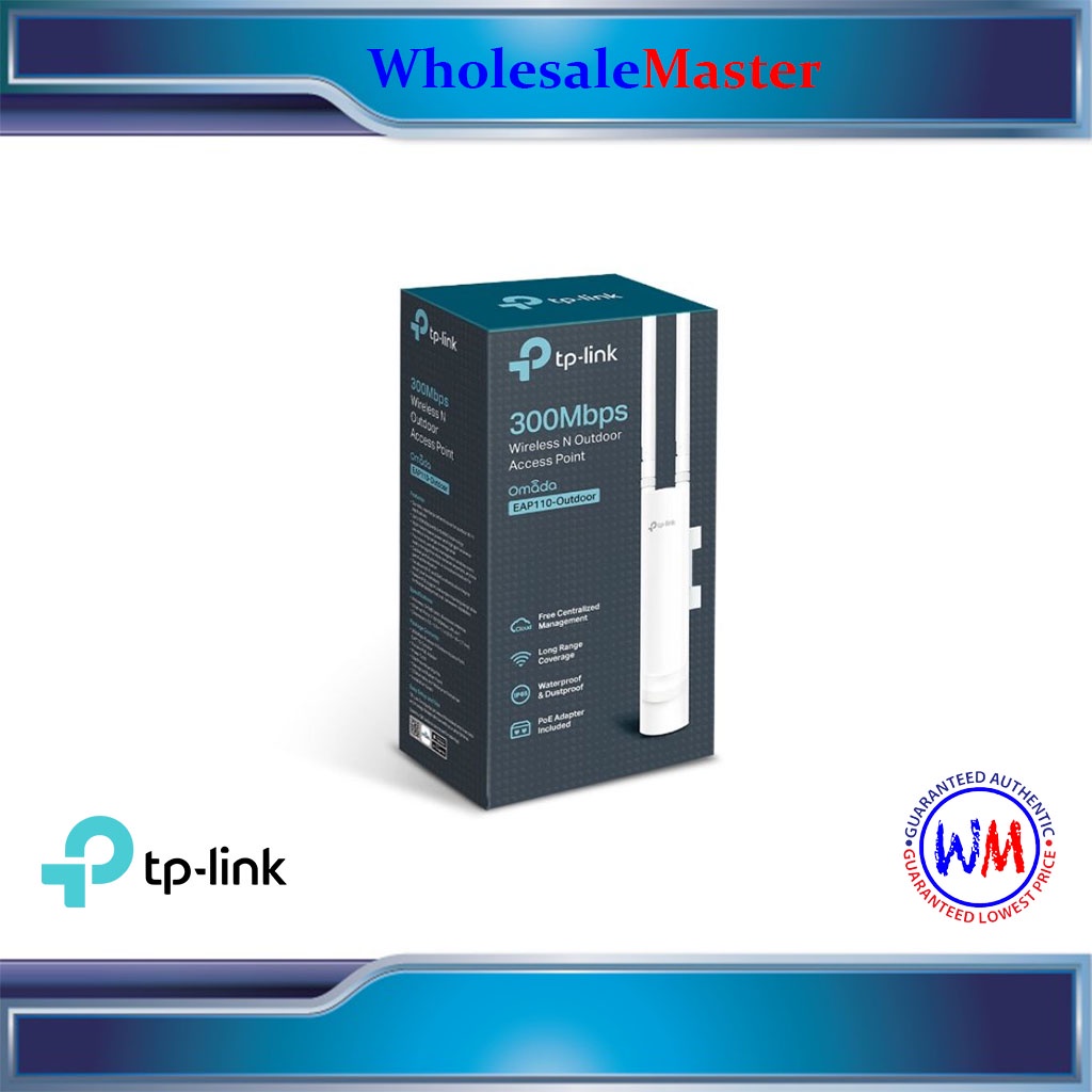 TP-Link Omada EAP110-Outdoor 300Mbps Wireless N Outdoor Access Point ...